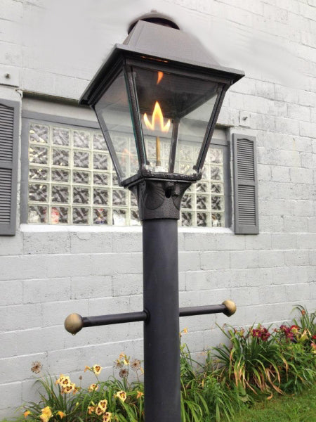 Post Mount Gas Lights & Electrical Lights – Gaslights.com