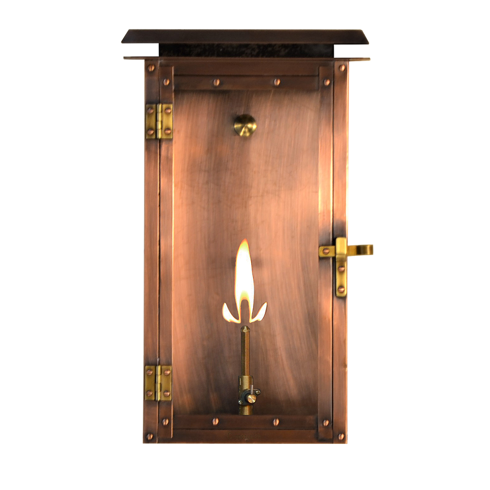 Hyland Flush Model Gaslights & Electric Lanterns – Gaslights.com