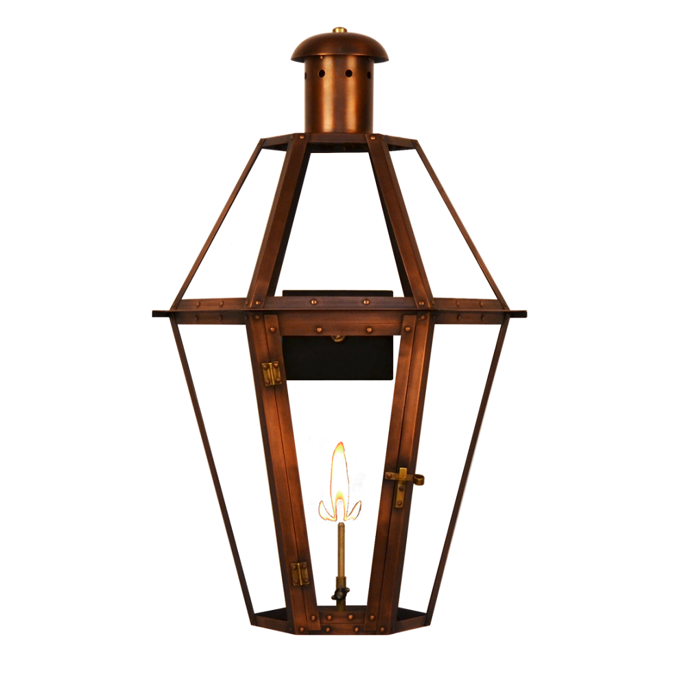 Mount Vernon Model Gas & Electric Lanterns – Gaslights.com