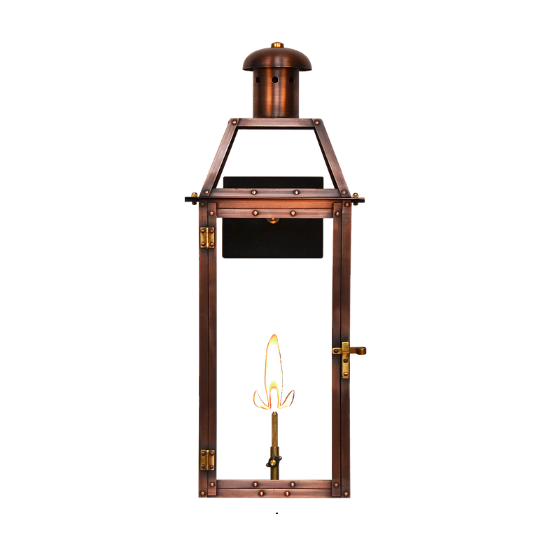 Oakley Model Gas & Electric Lanterns – Gaslights.com