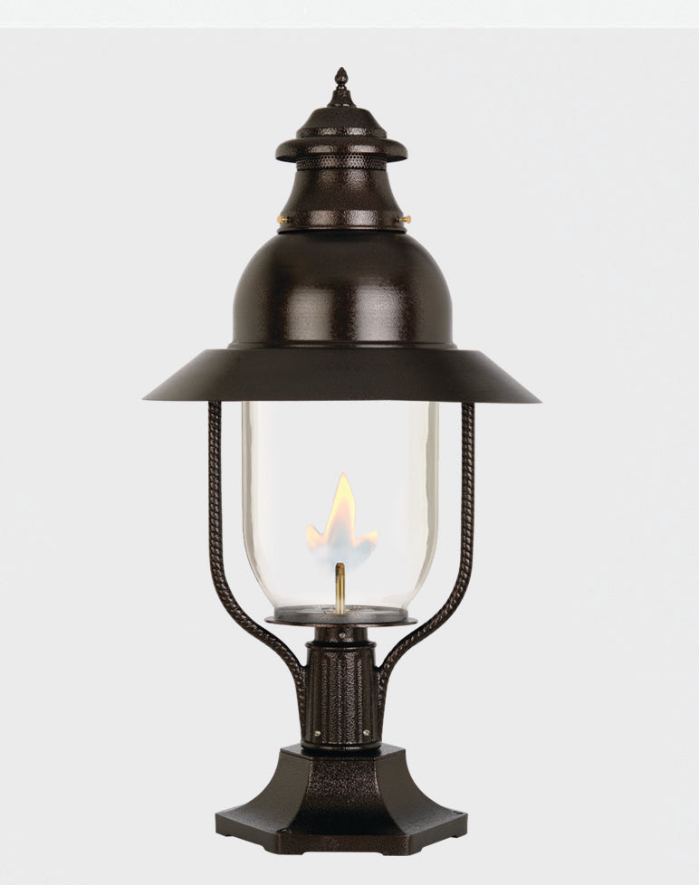 The Apollo 4300 Pier Mount Gaslight by American Gas Lamp Works ...