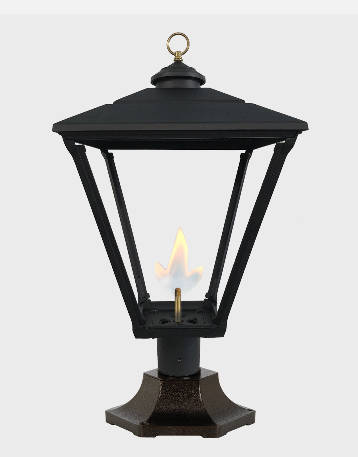 The Baldwin 3900R Pier Mount Gaslight by American Gas Lamp Works ...