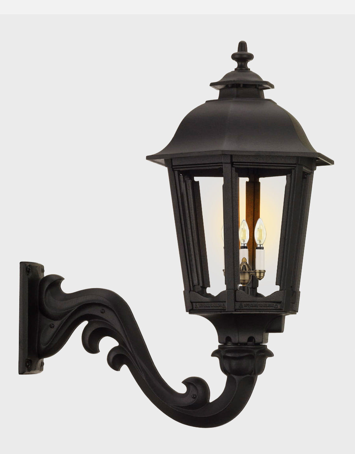 The Bavarian 1200W Wall Mounted Gaslight by American Gas Lamp Works ...