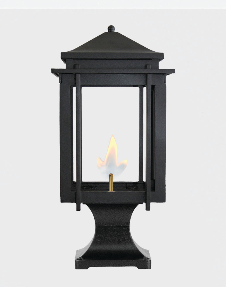 The Craftsman 1100R Pier Mount Gaslight by American Gas Lamp Works ...