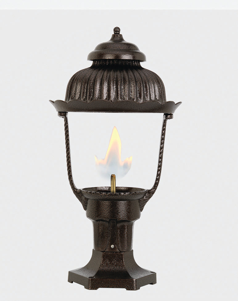 The Heritage 1700R Pier Mount Gaslight by American Gas Lamp Works ...