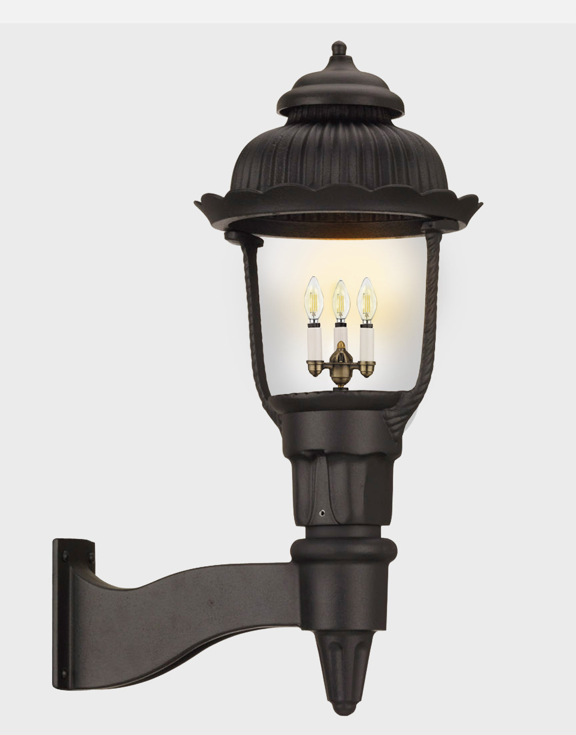 The Heritage 1700W Wall Mount Gaslight by American Gas Lamp Works ...