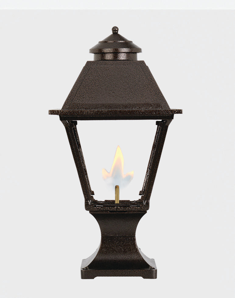 The Westmoreland 2300R Pier Mount Gaslight by American Gas Lamp Works ...