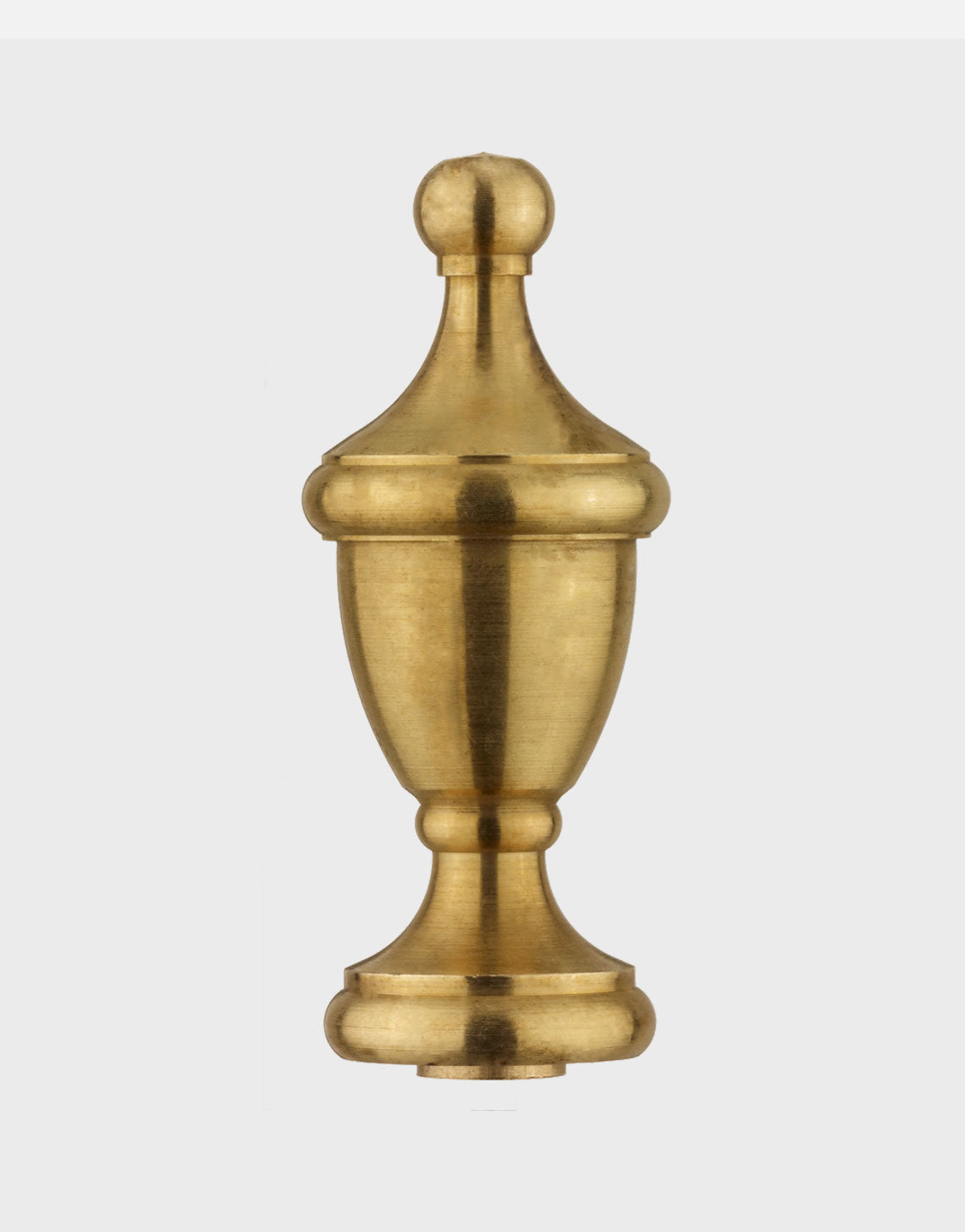 AGLW - Solid Brass Urn Gaslight Finial - F05 | Gaslights.com